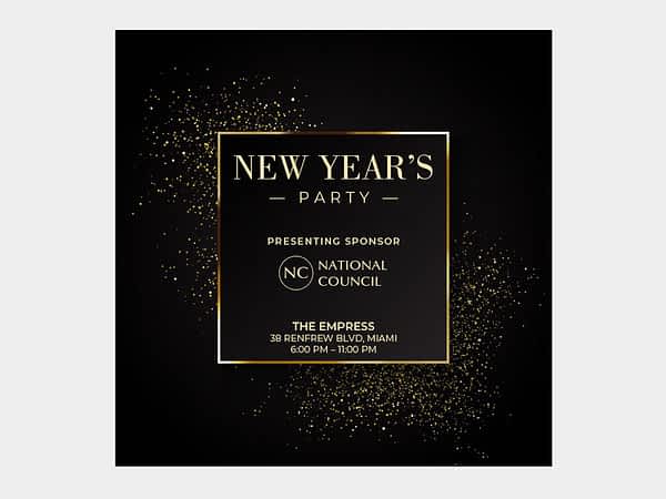 Year End Signs - Charity Golf Tournament Tee Sign