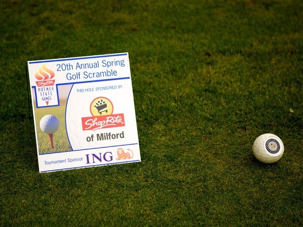 18″ x 16″ Golf Tee Sign - Charity Golf Tournament Tee Sign