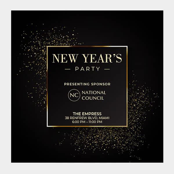 Year End Signs - Charity Golf Tournament Tee Sign